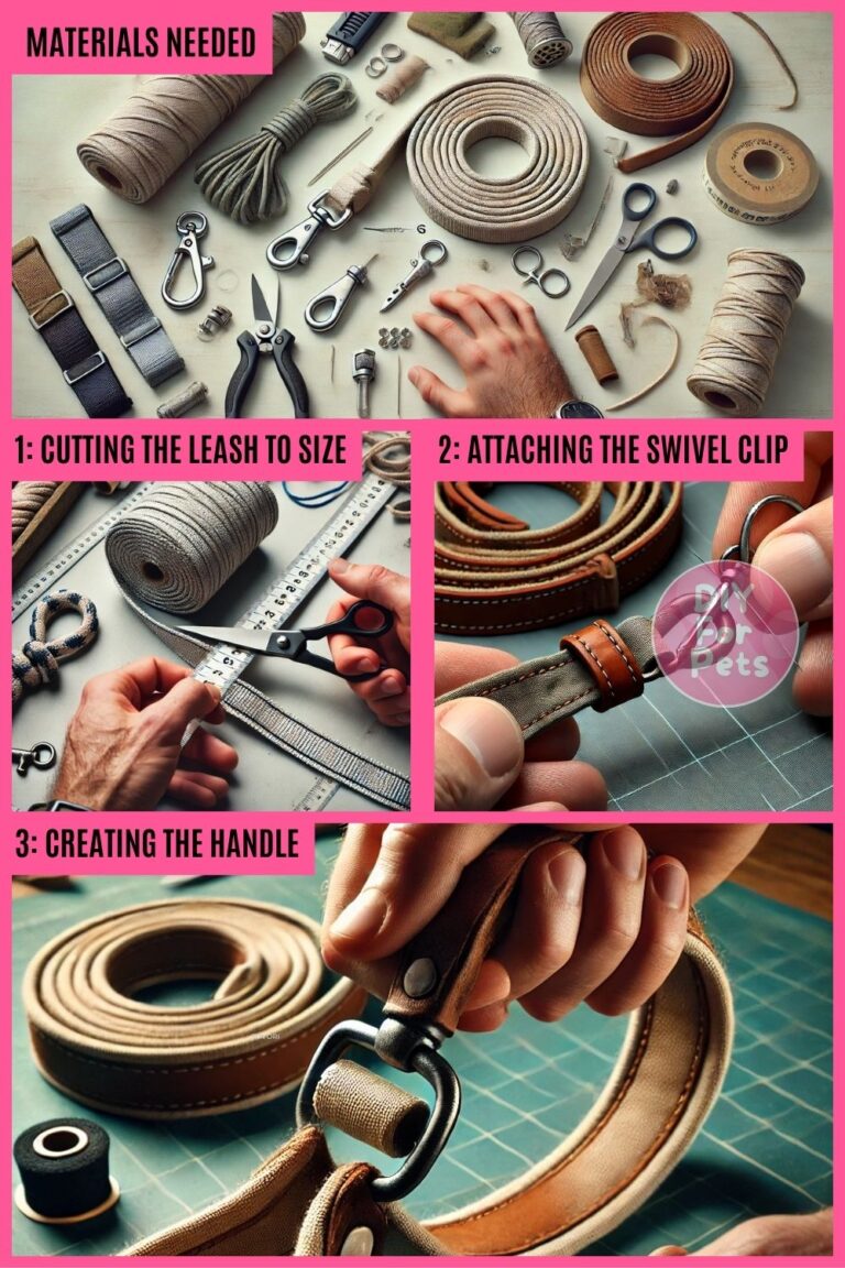 9 DIY Dog Leash Ideas To Make Quickly In 10 Minutes - DIY For Pets
