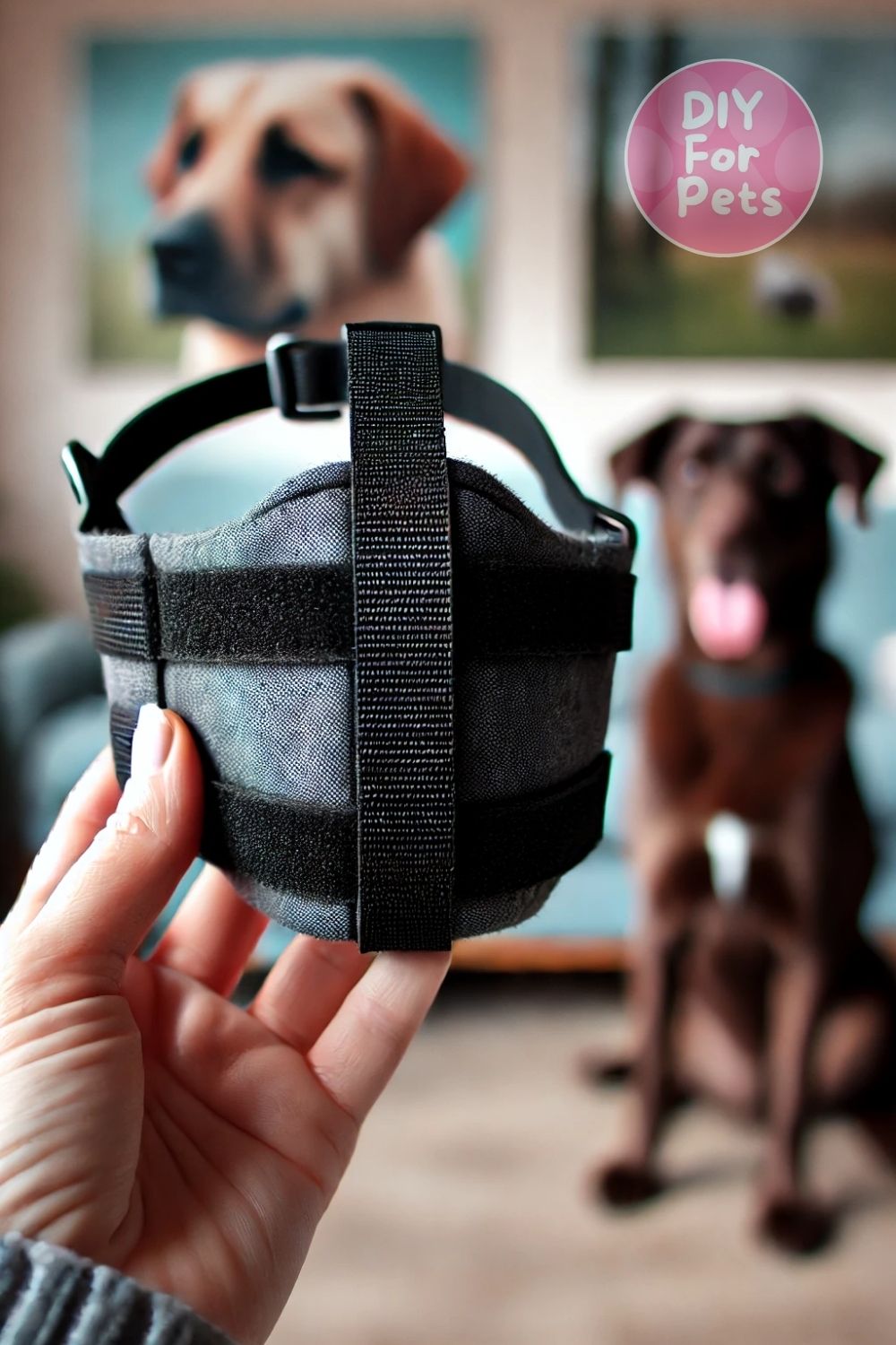 7 DIY Dog Muzzle Plans To Make Today (Easily) - DIY For Pets