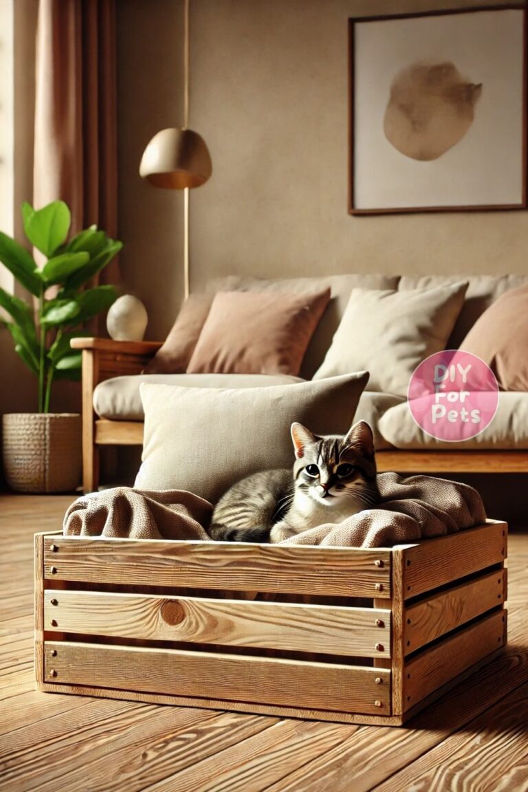 14 DIY Cat Bed For Utmost Comfort (Easy To Make & Under $10) - DIY For Pets