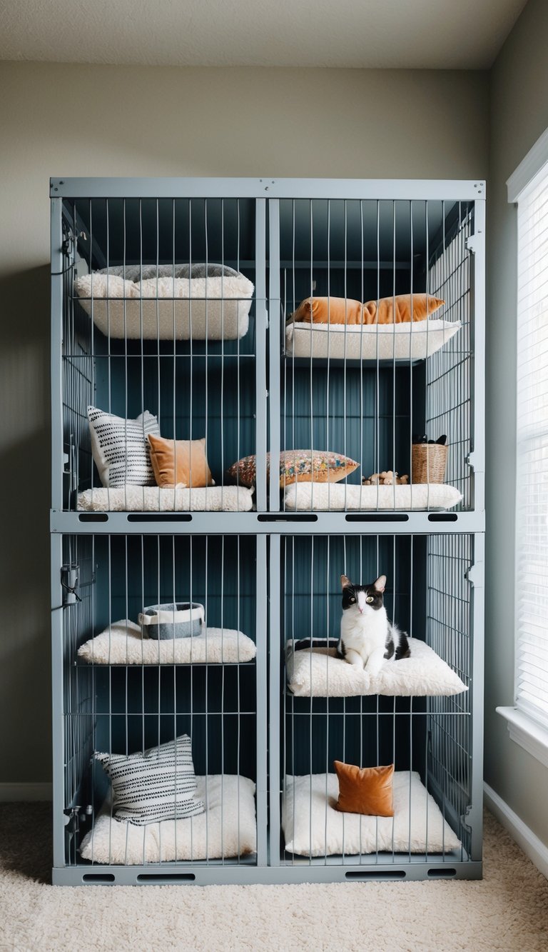 7 DIY Cat Cage For A Comfortable Living (Easy To Build) - DIY For Pets