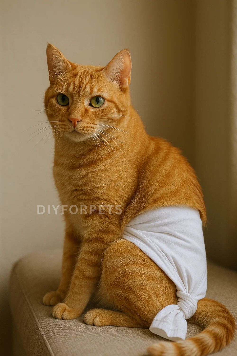 5 DIY Cat Diapers For Stress Free Travel - DIY For Pets