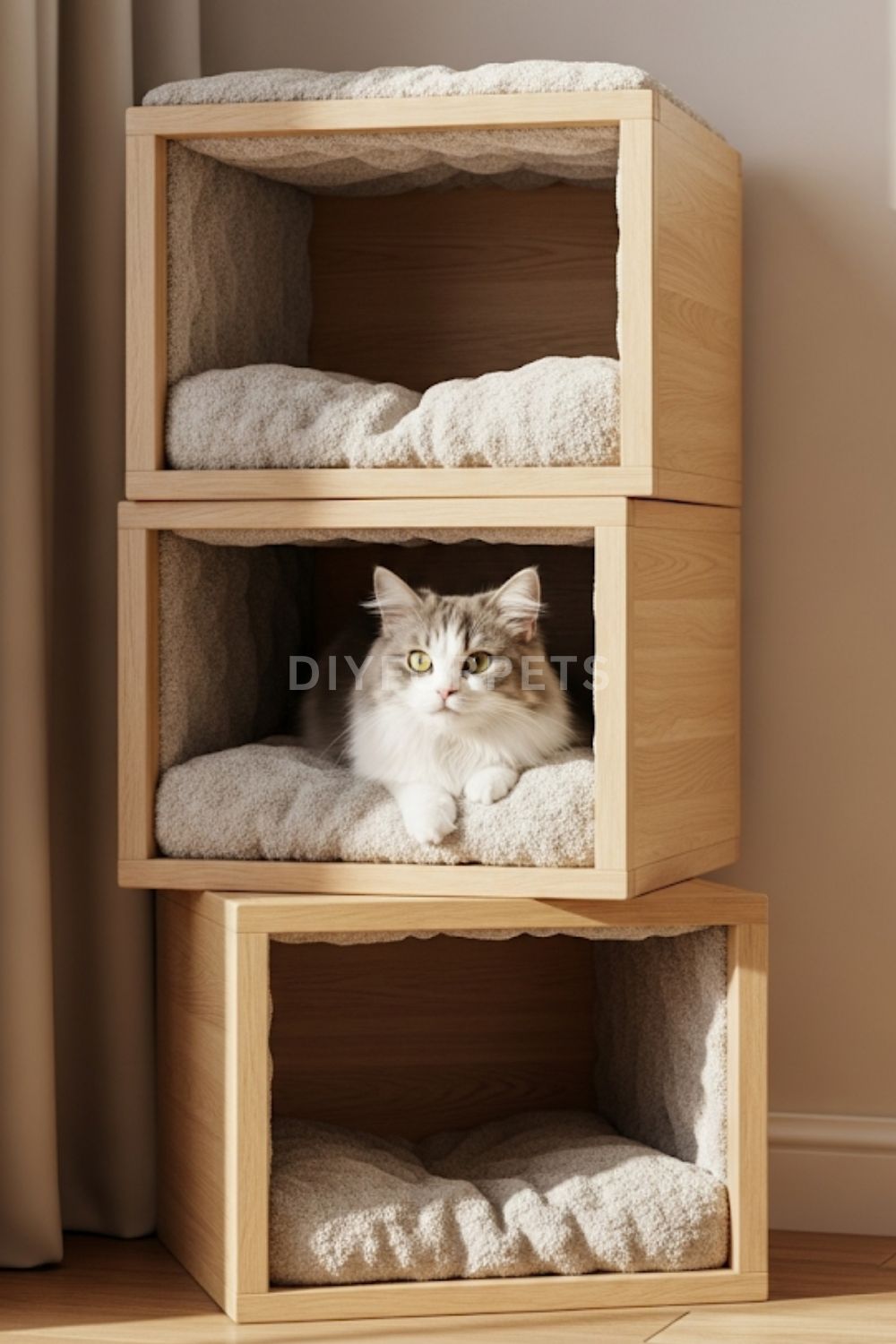 17 DIY Cat Climbing Wall Designs to Elevate Your Home Life - DIY For Pets