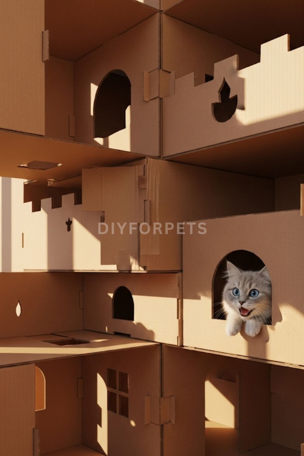 12 DIY Cat Tunnel Projects That Will Delight Your Feline Friend - DIY ...