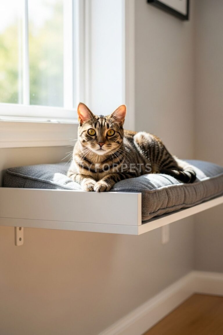 9 DIY Cat Window Perches Your Feline Will Obsess Over - DIY For Pets