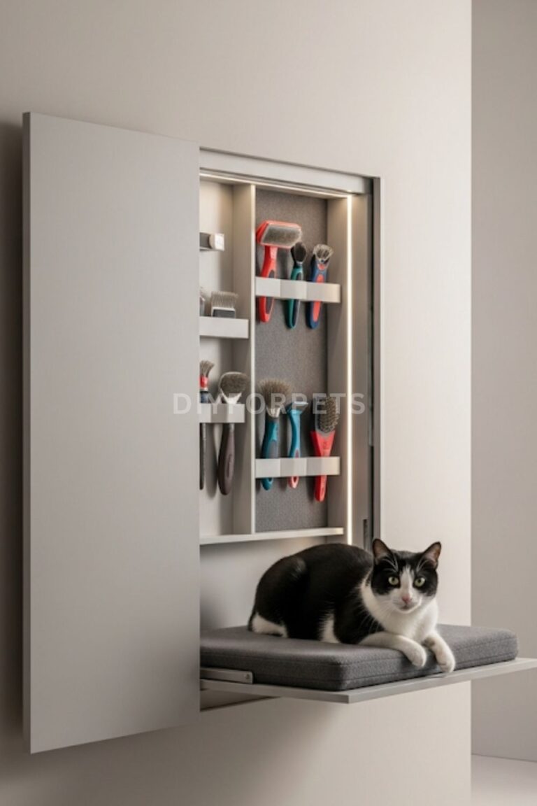 Create the Ultimate DIY Cat Grooming Station (With What You Have at ...