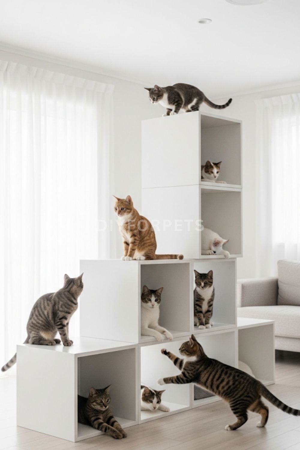 21 DIY Cat Furniture Ideas That'll Blend With Your Home Decor - DIY For ...