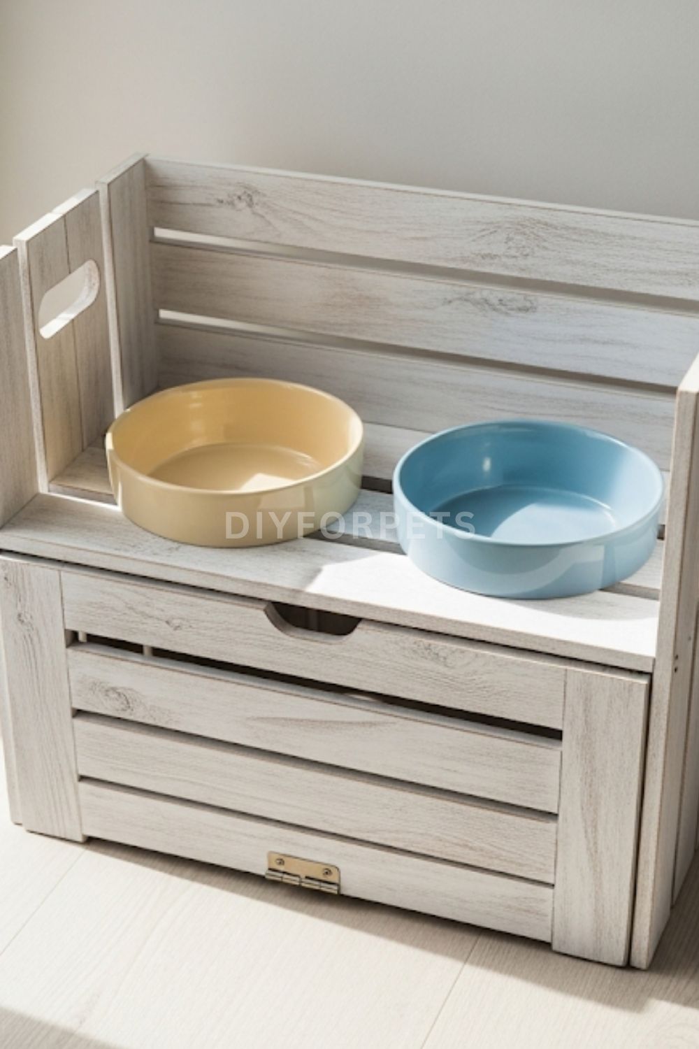 15 DIY Cat Feeding Station Ideas That Keep Bowls (and Messes) in Check ...